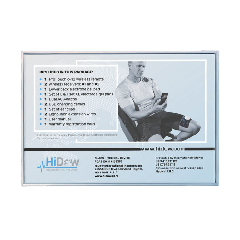 Pro Touch Wireless TENS & EMS Device | HiDow International