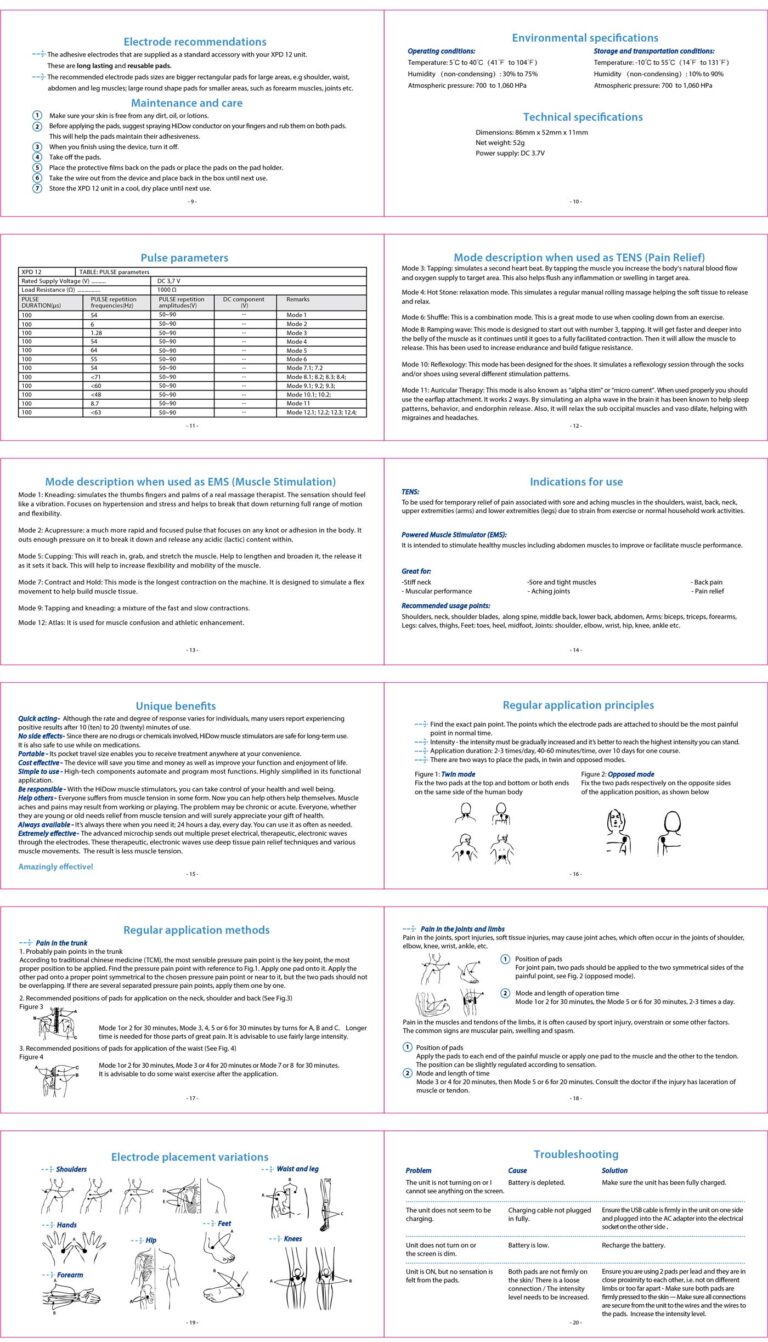 XPD 12 User Manual | HiDow International