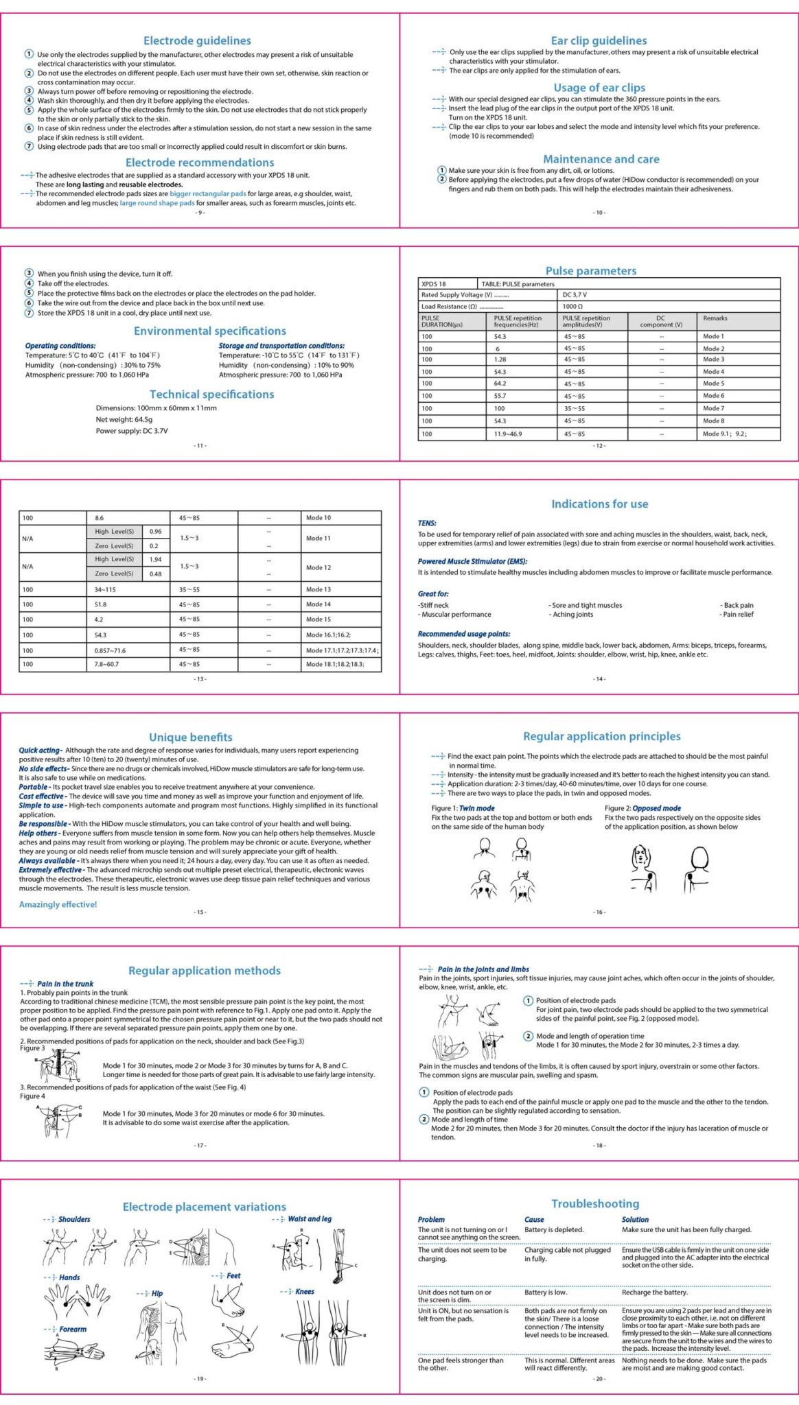 XPDS18 User Manual | HiDow International