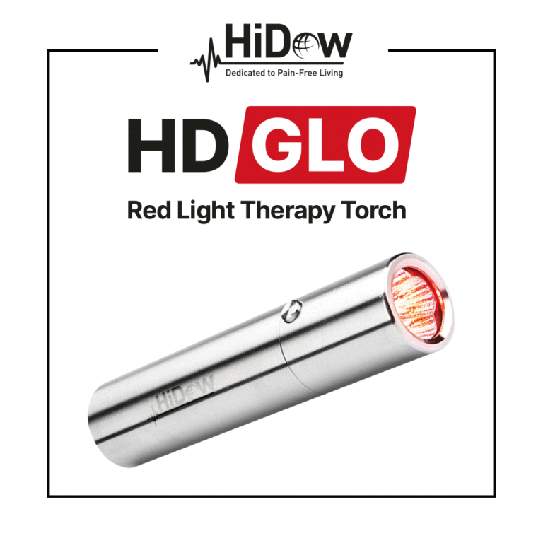 HD Glo Red Light Therapy Torch | HiDow