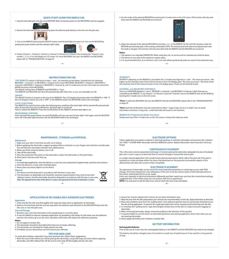 PRO TOUCH 6-12 User Manual | HiDow International